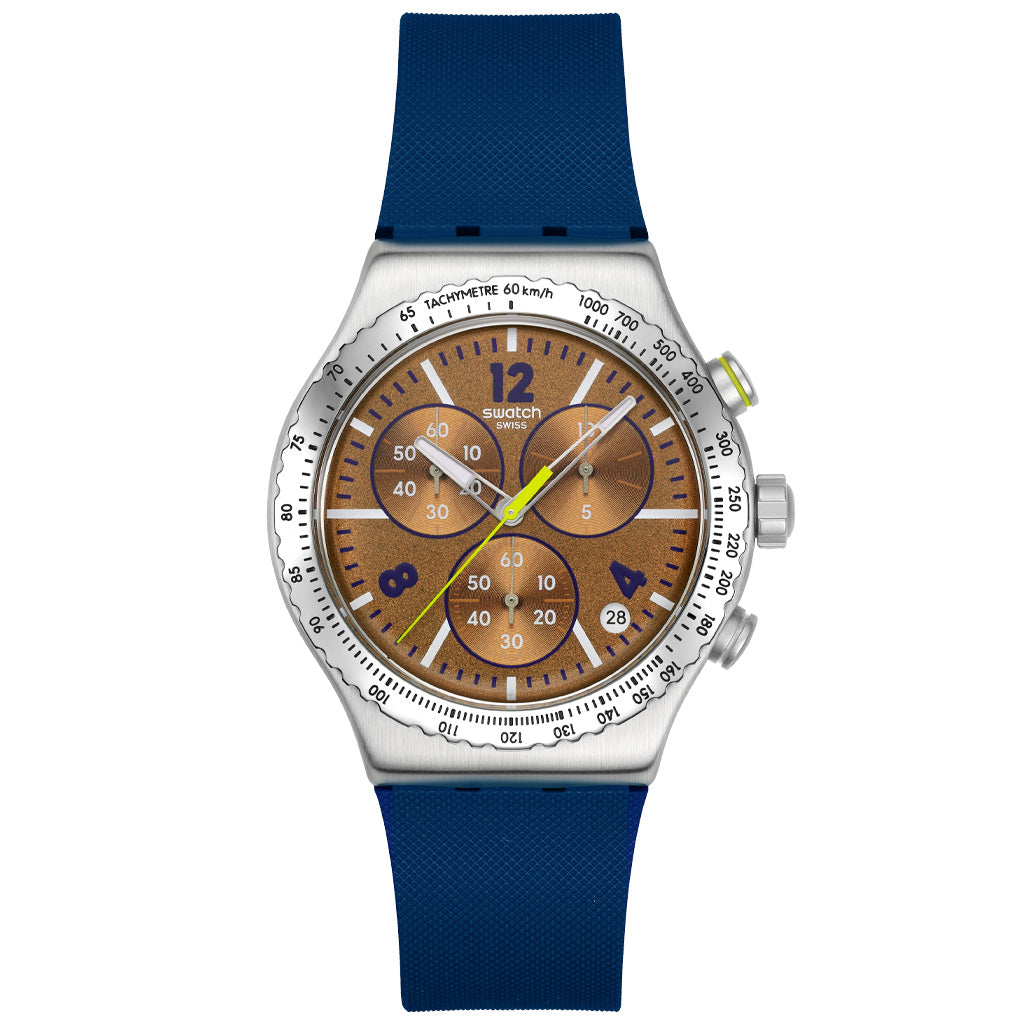 Swatch Irony New Chrono SIDERAL GLOW YVS534 – Watchpapst